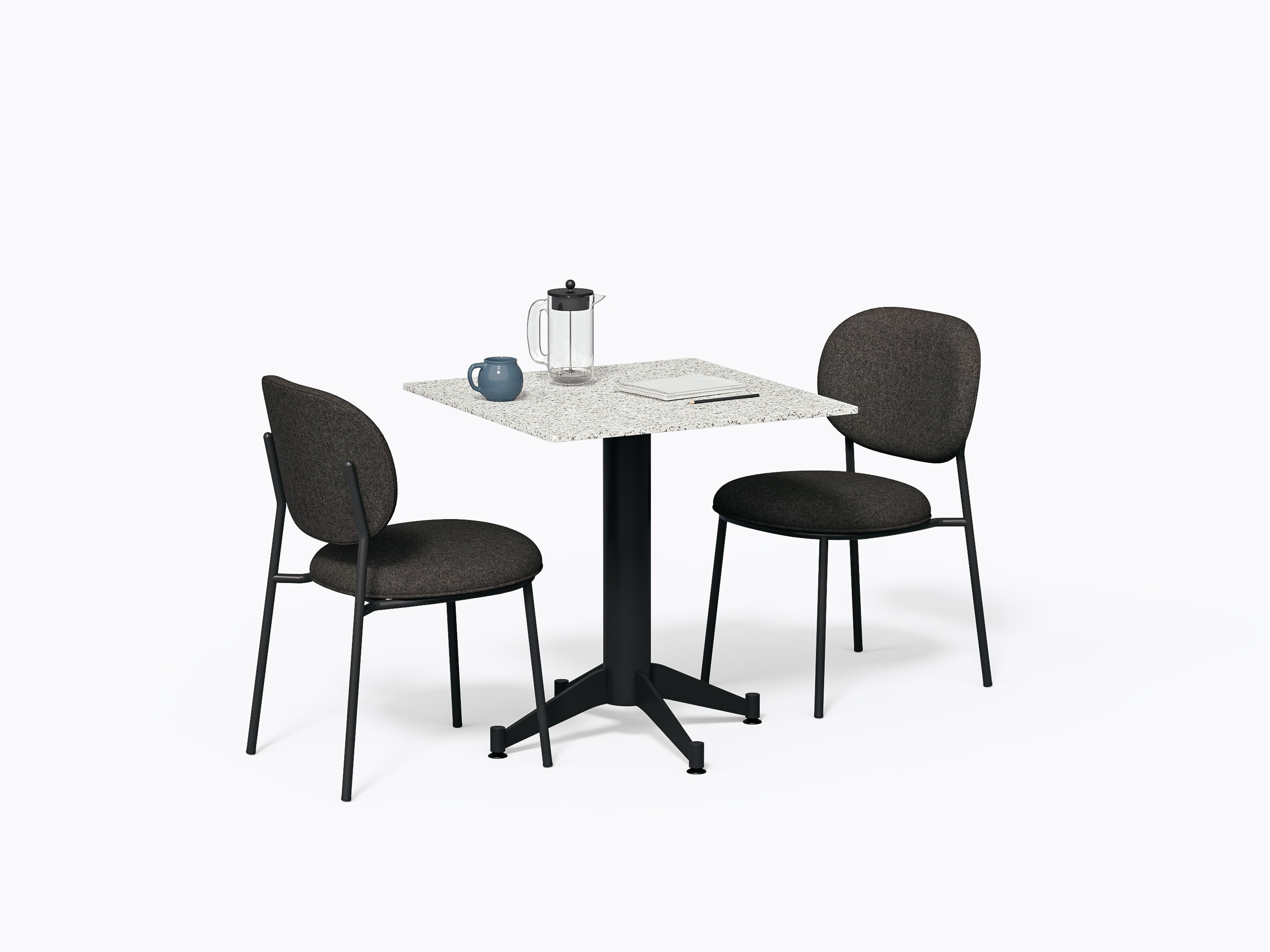 Norman Modern Bistro Table - Made in Canada | De Gaspé | De Gaspé