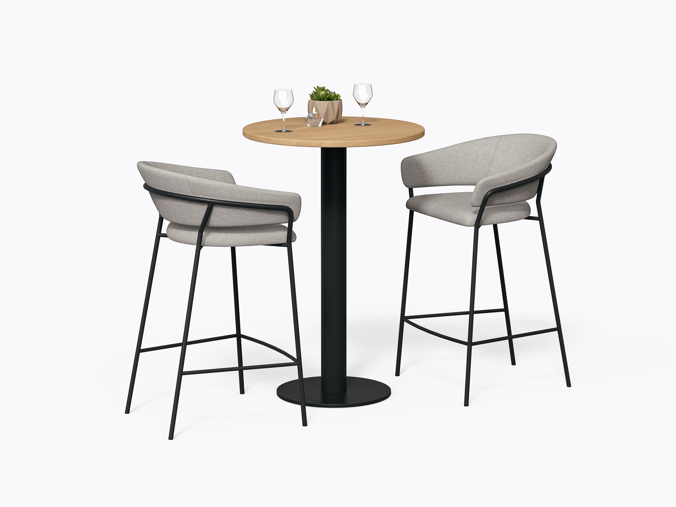Olson Modern Bistro Table - Made in Canada | De Gaspé | De Gaspé